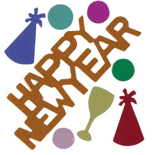 New Years Eve Party Confetti Bulk Metallic Party Confetti